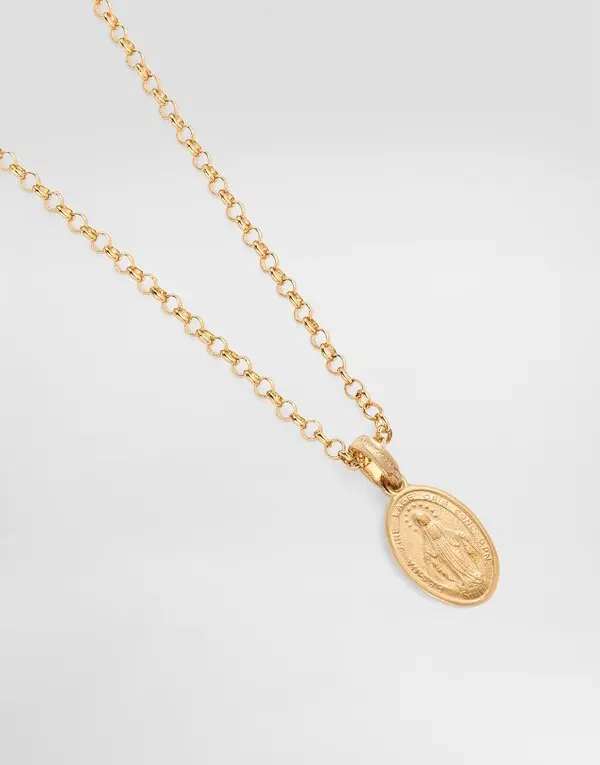 Dolce & Gabbana Oval Pendant Necklace