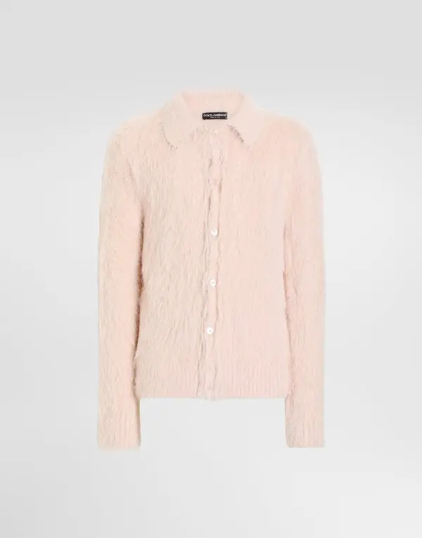 Dolce & Gabbana Mohair-effect Shirt - Brown