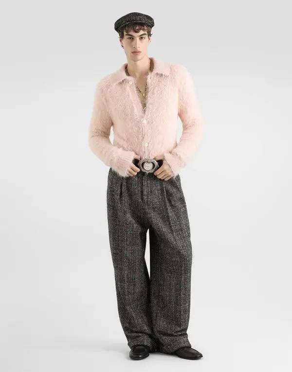 Dolce & Gabbana Mohair-effect Shirt - Brown