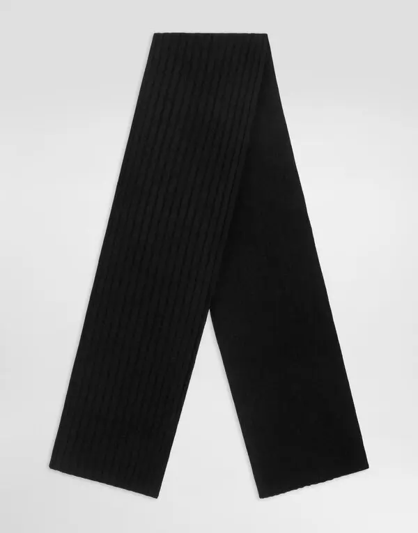 Dolce & Gabbana Cashmere Knit Scarf