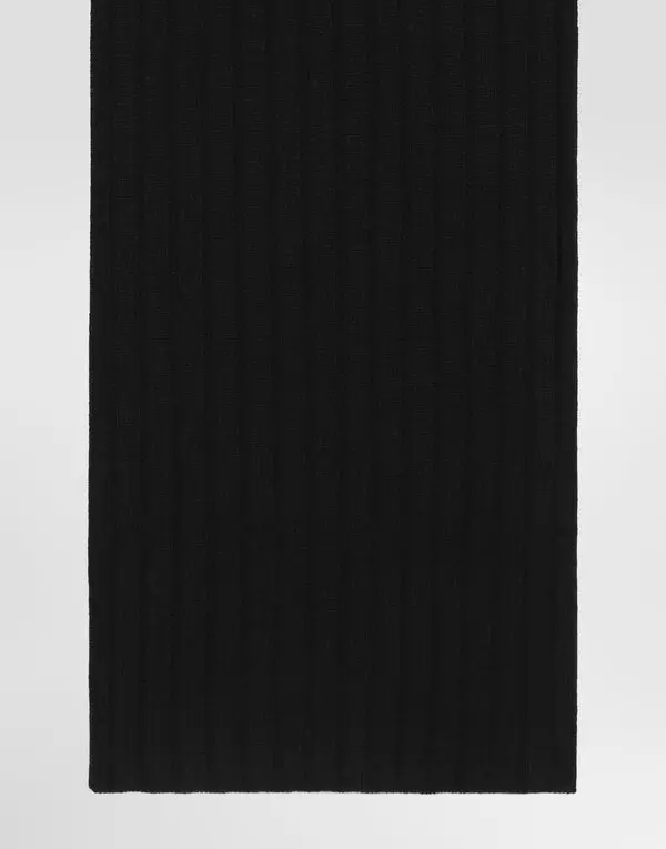 Dolce & Gabbana Cashmere Knit Scarf