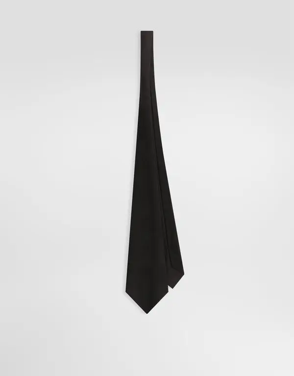 Dolce & Gabbana Satin Tie - Black