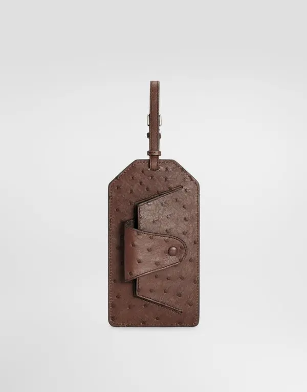 Dolce & Gabbana Ostrich Leather Eyewear Case