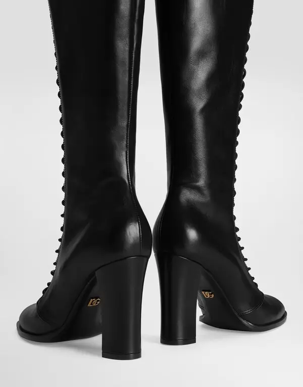 Dolce & Gabbana Calfskin Boots