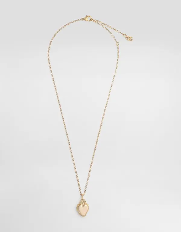 Dolce & Gabbana Heart Pendant Necklace - Gold