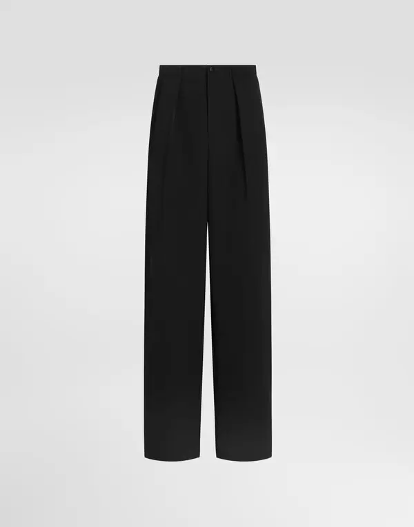 Dolce & Gabbana Wool Gabardine Trousers