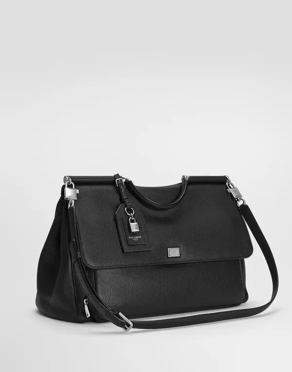Dolce & Gabbana My Sicily Calfskin Handbag