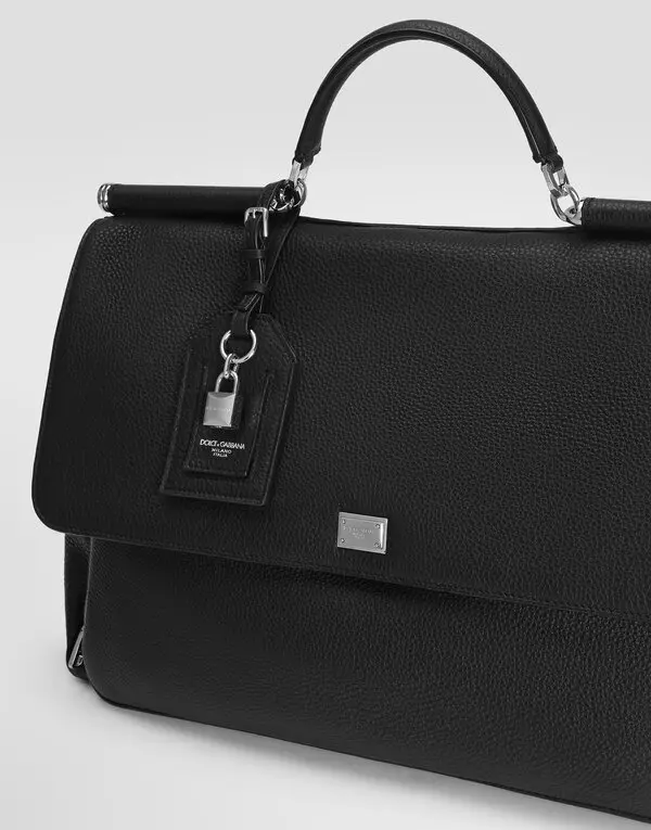 Dolce & Gabbana My Sicily Calfskin Handbag