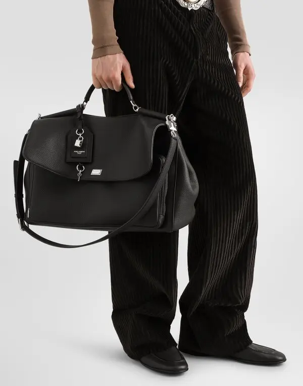 Dolce & Gabbana My Sicily Calfskin Handbag