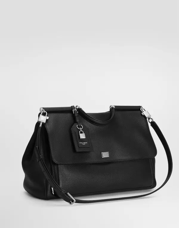 Dolce & Gabbana My Sicily Calfskin Handbag