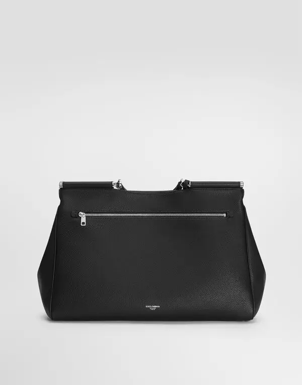 Dolce & Gabbana My Sicily Calfskin Handbag