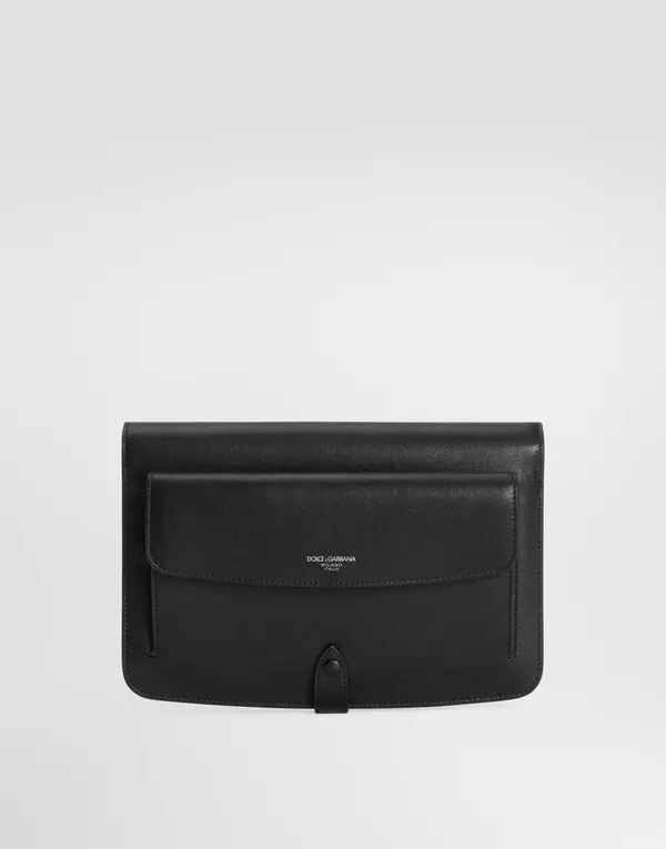 Dolce & Gabbana Calfskin Clutch Bag