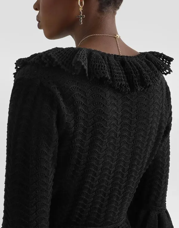 Dolce & Gabbana Crochet Cardigan