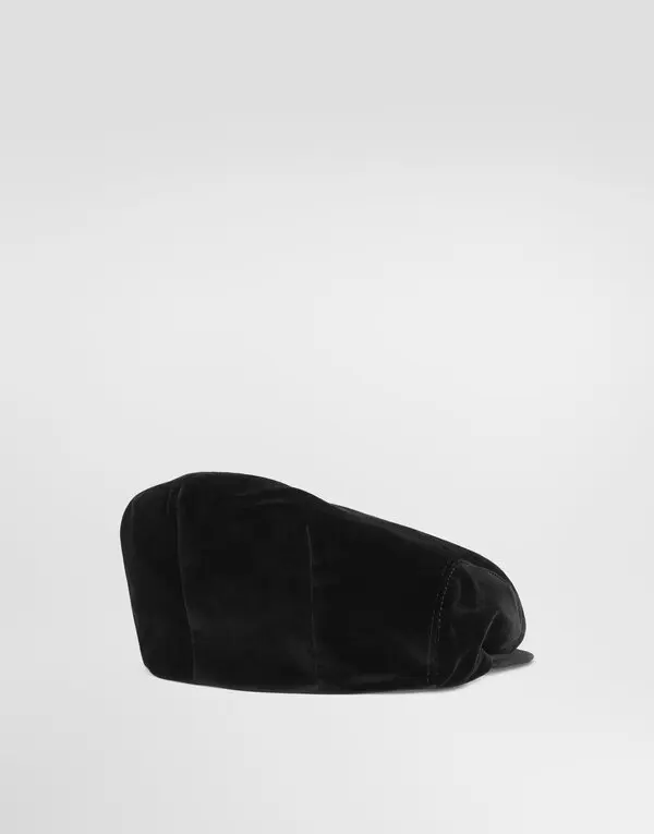 Dolce & Gabbana Velvet Flat Cap