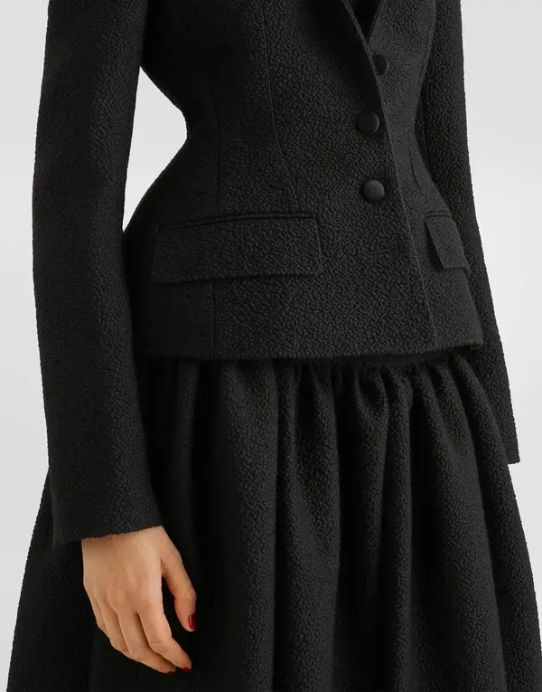 Dolce & Gabbana Single-breasted Wool Jacket