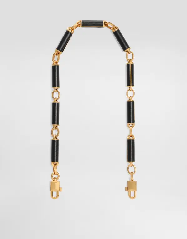 Dolce & Gabbana Calfskin Bag Shoulder Strap - Black