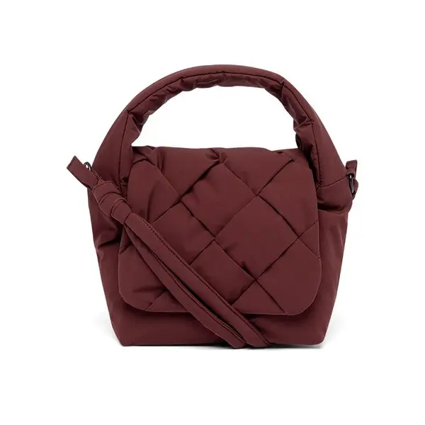 LEFRIK Ani Mini Bag Braided Burgundy - Red