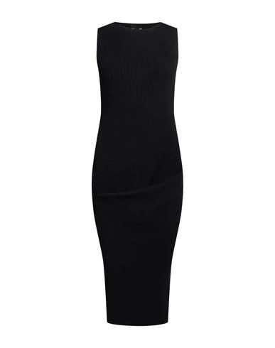 Rick Owens Midi Dress Size Viscose, Polyester