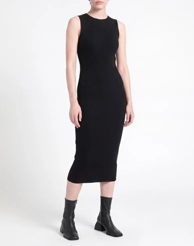 Rick Owens Midi Dress Size Viscose, Polyester