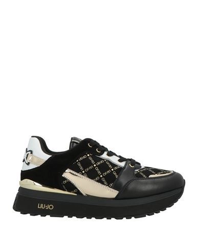 Liu Jo Sneakers Size Leather, Textile Fibers, Synthetic Fibers - Black