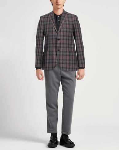 CC COLLECTION CORNELIANI Blazer Brick Size Linen, Cotton