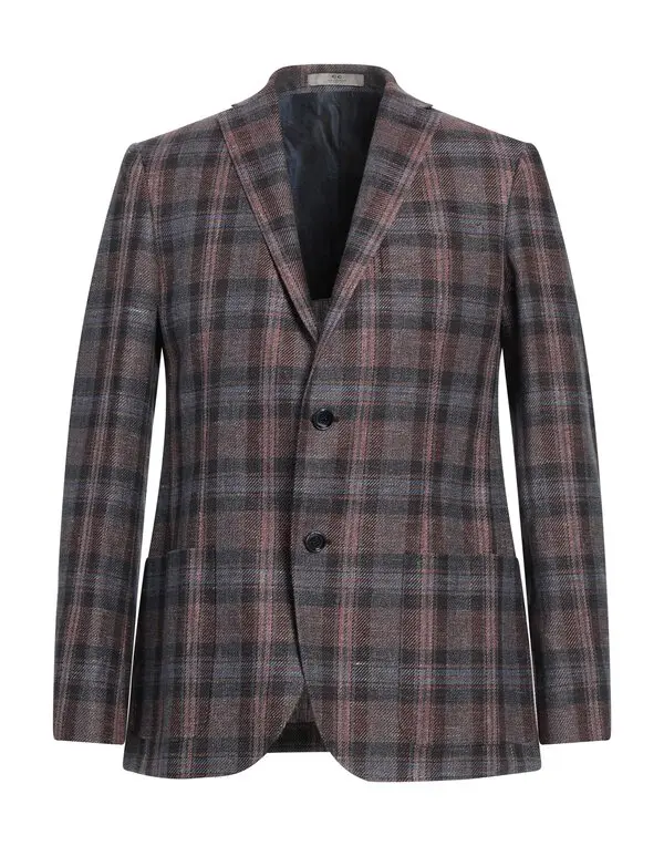 CC COLLECTION CORNELIANI Blazer Brick Size Linen, Cotton