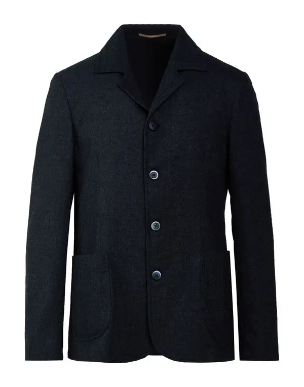 AT.P.CO At. P.co Blazer Size Polyester, Wool, Viscose - Navy