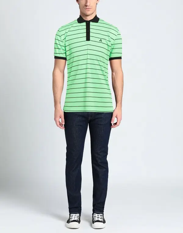 Peuterey Polo Shirt Lime Size Polyester - Green