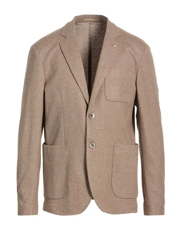 AT.P.CO At. P.co Blazer Sand Size Polyester, Viscose, Cotton, Polyamide