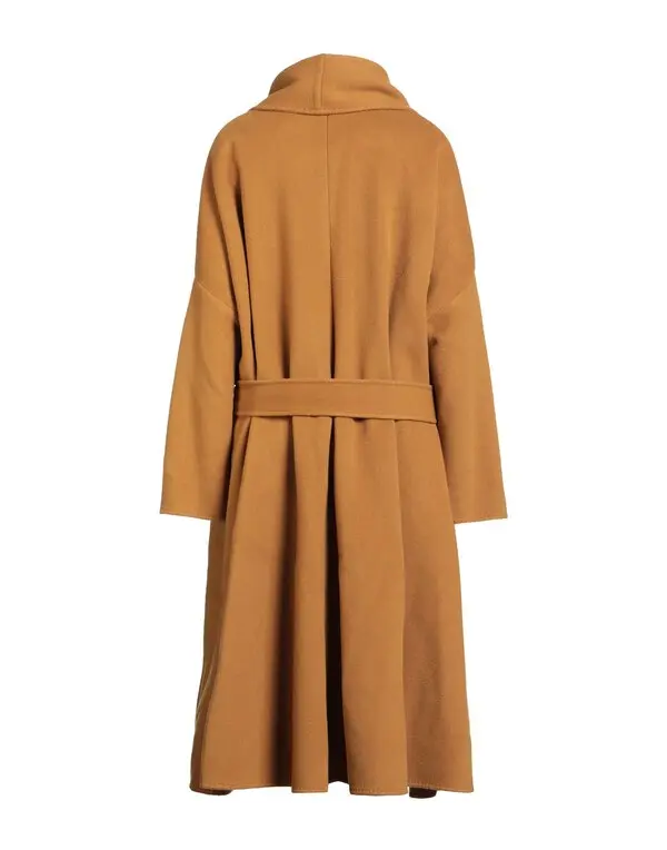 Dolce & Gabbana Coat Camel Size Wool, Cashmere
