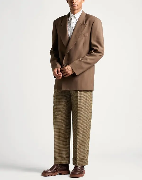 MAISON MARGIELA Blazer Size Polyester, Virgin Wool