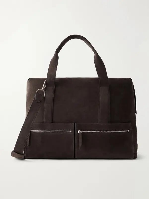 METIER Racer 53 Suede Weekend Bag - Brown