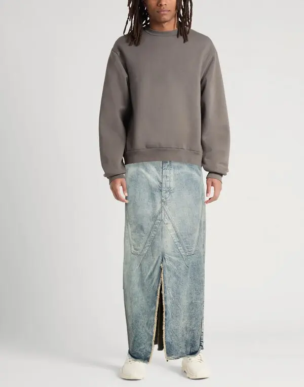 Rick Owens Denim Skirt Size Cotton