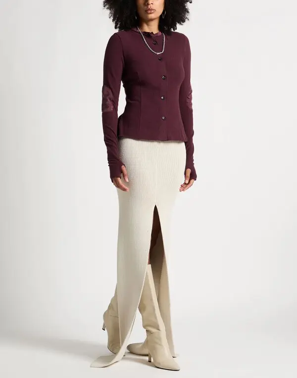 Rick Owens Maxi Skirt Size Virgin Wool