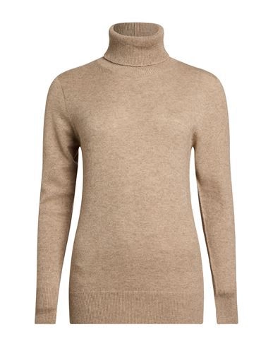 Fabiana Filippi Turtleneck Tan Size Cashmere
