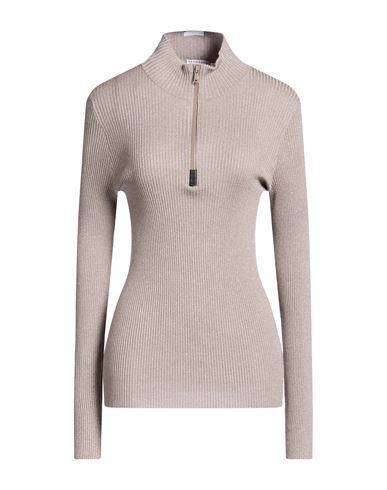 Brunello Cucinelli Sweater Size Cashmere, Silk, Polyamide, Metallic Polyester, Brass - Grey