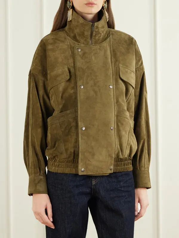 Saint Laurent Suede Jacket