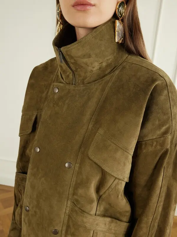 Saint Laurent Suede Jacket