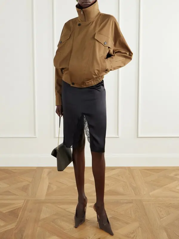 Saint Laurent Cotton-twill Jacket