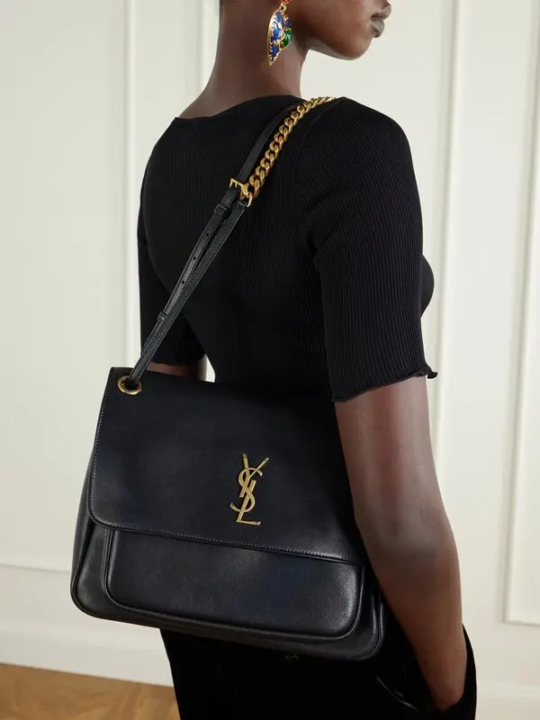 Saint Laurent Niki Leather Shoulder Bag