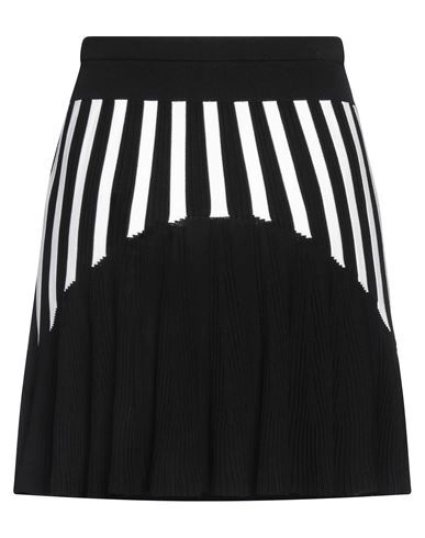 Balmain Mini Skirt Size Viscose, Polyester, Polyamide