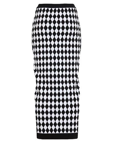 Balmain Midi Skirt Size Viscose, Polyamide, Polyester, Elastane