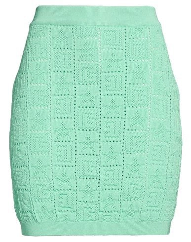 Balmain Mini Skirt Light Size Viscose, Polyester
