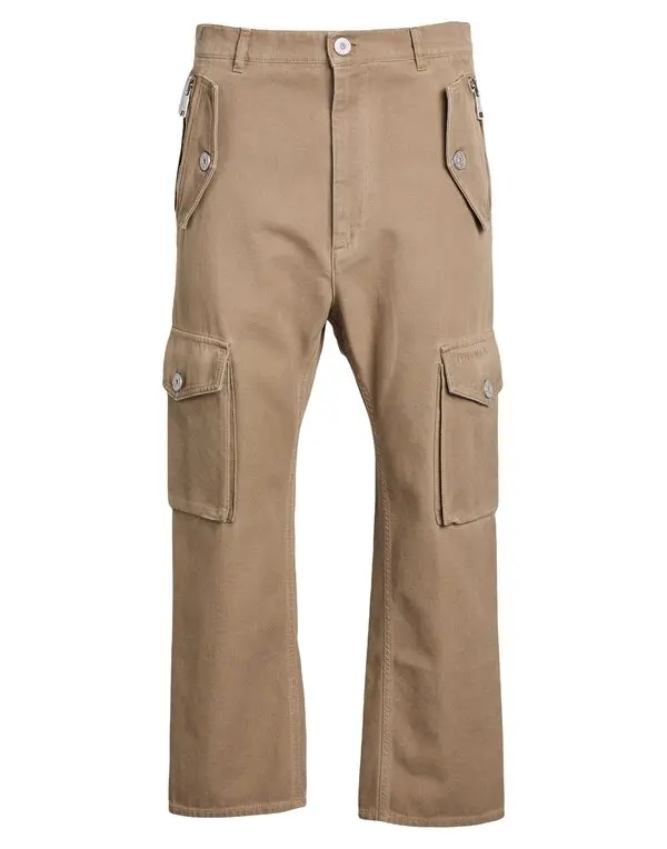 Balmain Pants Sand Size Cotton