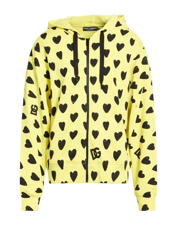 Dolce & Gabbana Sweatshirt Size Cotton, Elastane
