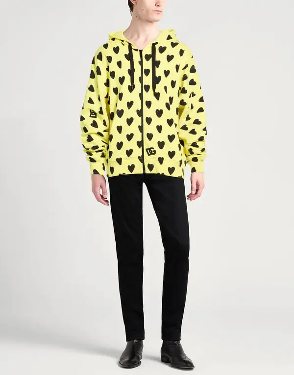 Dolce & Gabbana Sweatshirt Size Cotton, Elastane