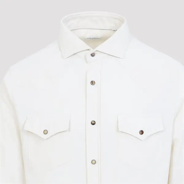 Brunello Cucinelli Brunello Cuccinelli Leisure Fit Western Shirt