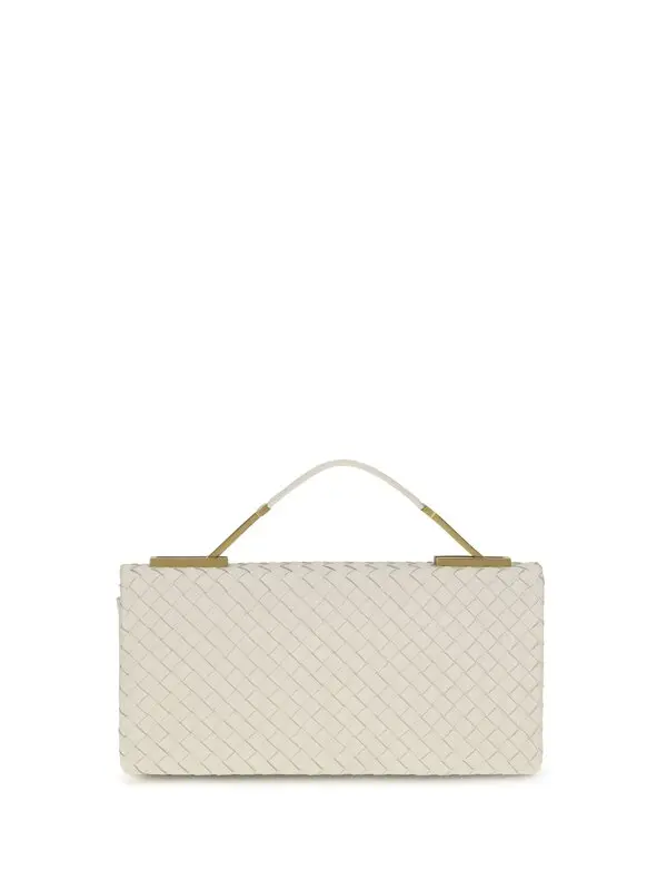 Bottega Veneta The 70 Intrecciato Nappa Handbag - White