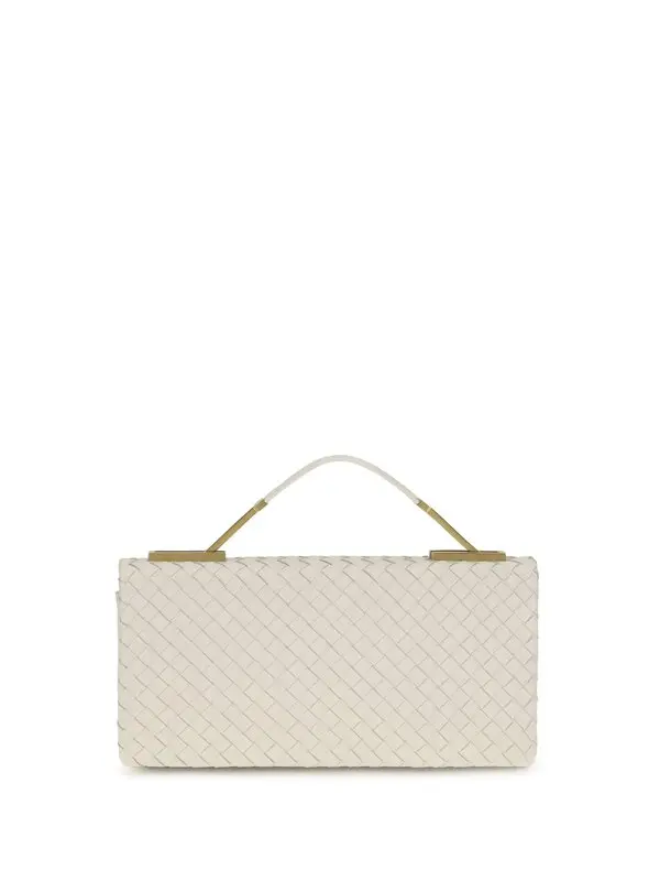Bottega Veneta The 70 Intrecciato Nappa Handbag - White