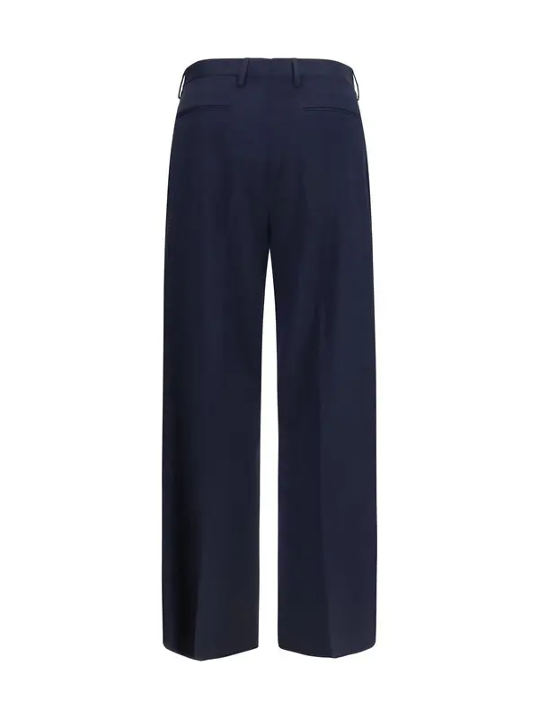 VIVIENNE WESTWOOD Rafael Wide-leg Virgin Wool Pants - Blue